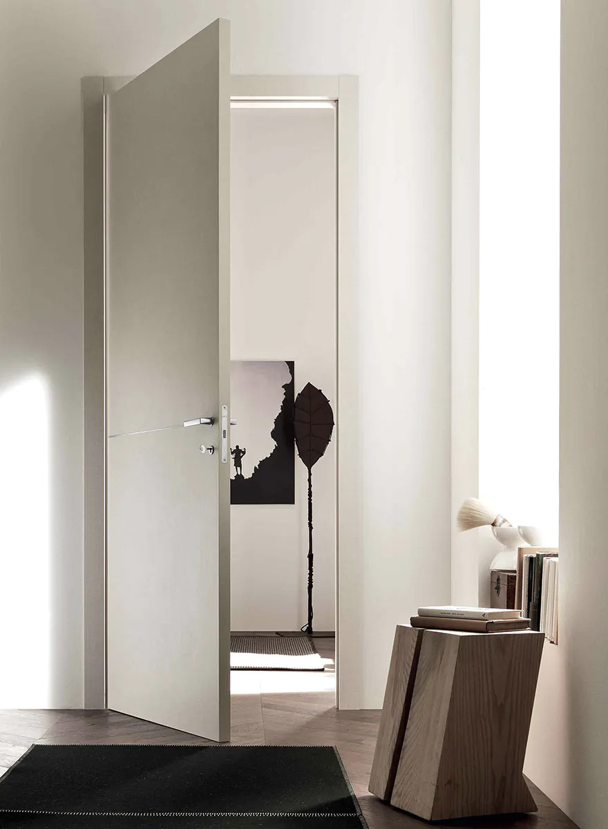 Tip Porta Liscia Laccata da Interno in Laminato | Door2000